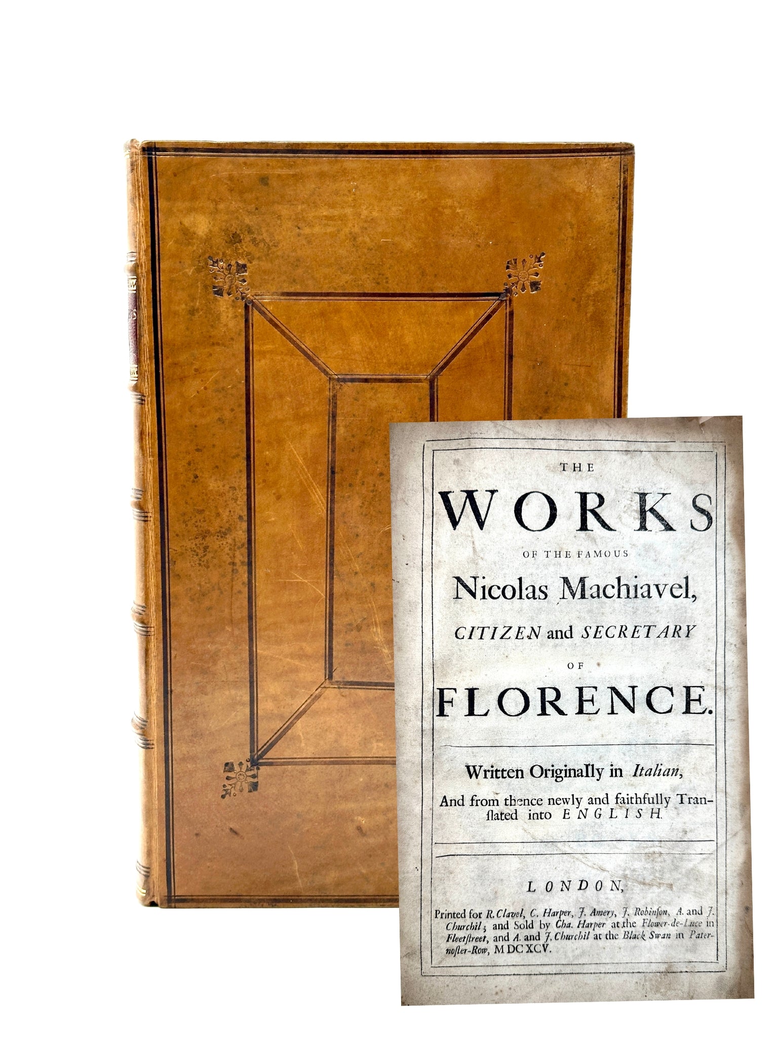 The Works of the famous Nicolas Machiavel (3rd English Edition, 1695 ...